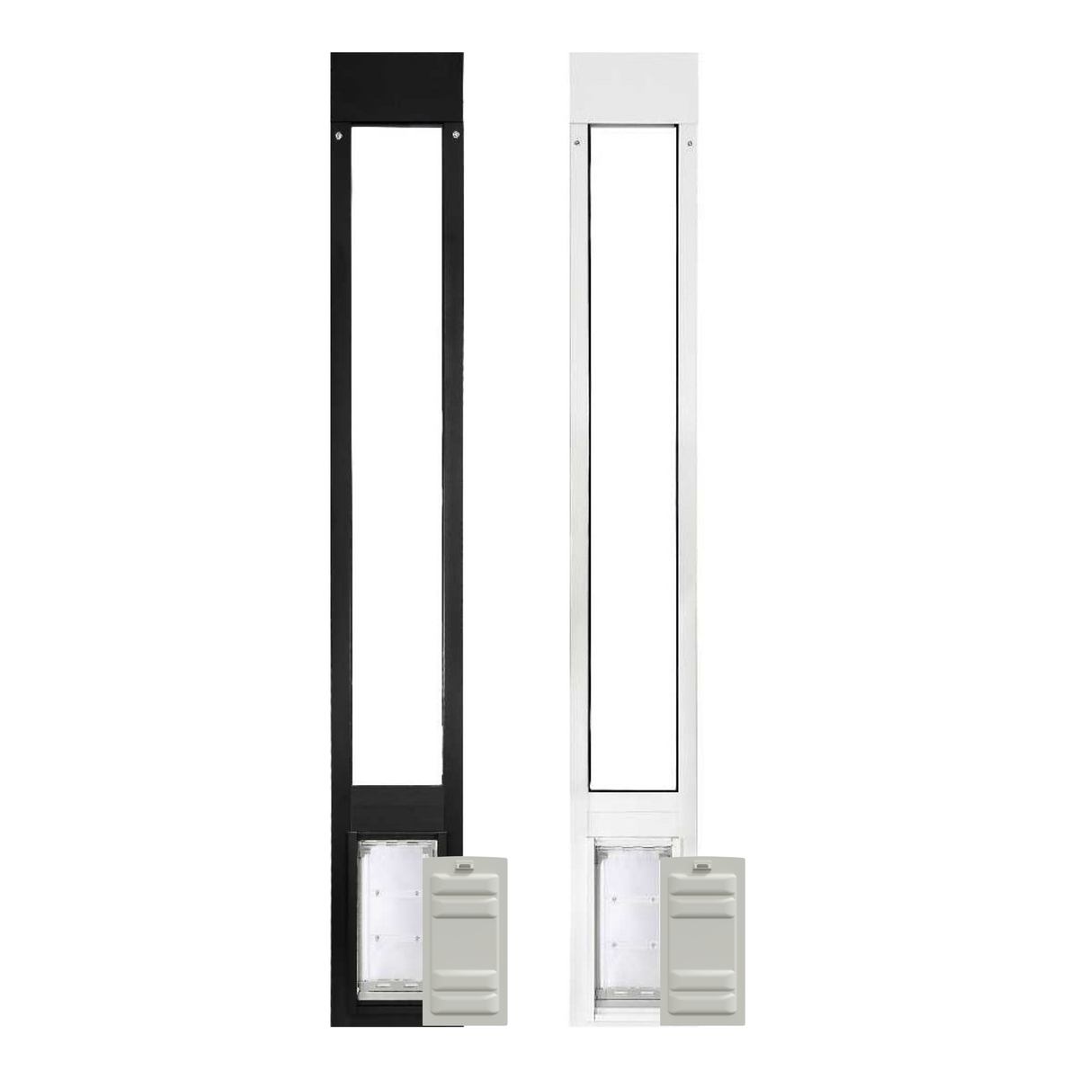 Endura Flap Thermo Panel 3e: Dual Pane Glass Dog Door for Sliding Doors ...